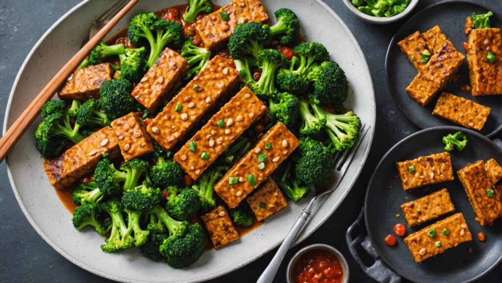 Discover the Ultimate Beefy Vegan Tempeh and Broccoli Experience